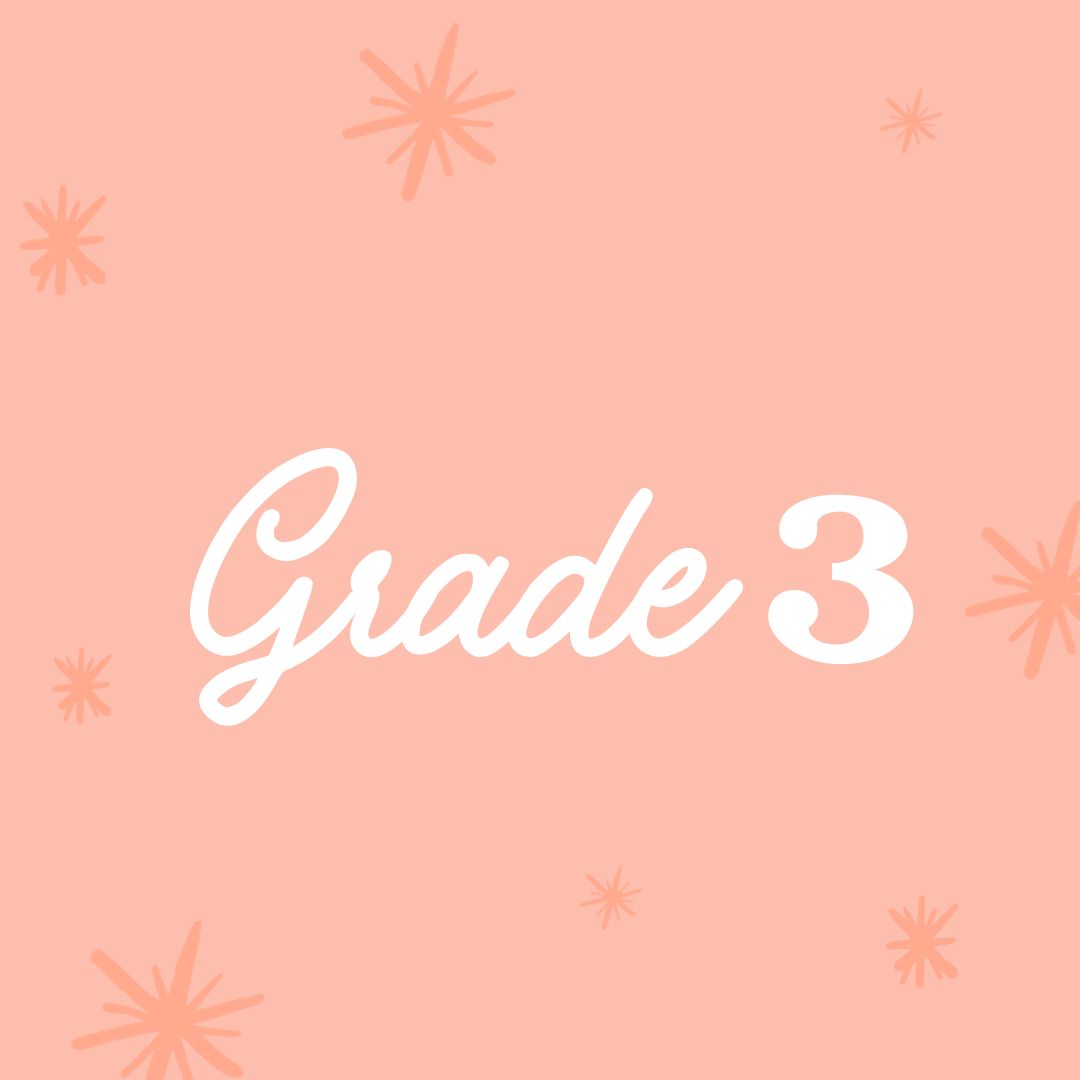 Third Grade – AimeesEdventuresLLC