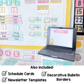 Beach Theme Classroom Decor Bundle | Editable Classroom Transformation ...