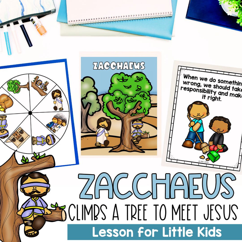 Sunday School Lessons | Bible Lessons Kids | Zacchaeus and Jesus | Col ...