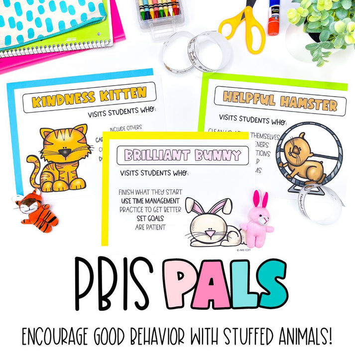 PBIS Pals | Classroom Decor Behavior Management System | Pet Theme Pac ...