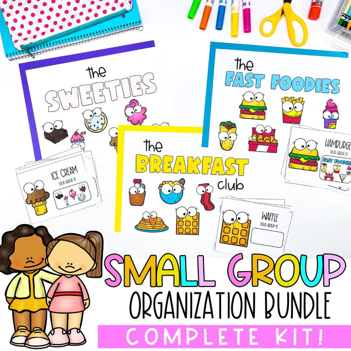 Group Pairing Cards 2-6 | 3rd Grade | Printable for Guided Reading Gro ...