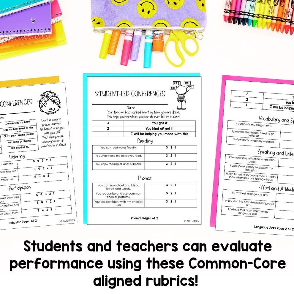 EDITABLE Student Led Conferences Form | Parent Teacher Conference Form ...