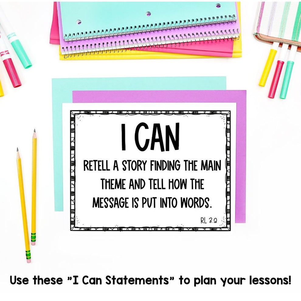 EDITABLE 3rd Grade | I Can Statements | Class Objectives ...