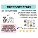Small Group of 6 Animals Partner Pairing Cards | Classroom Management ...