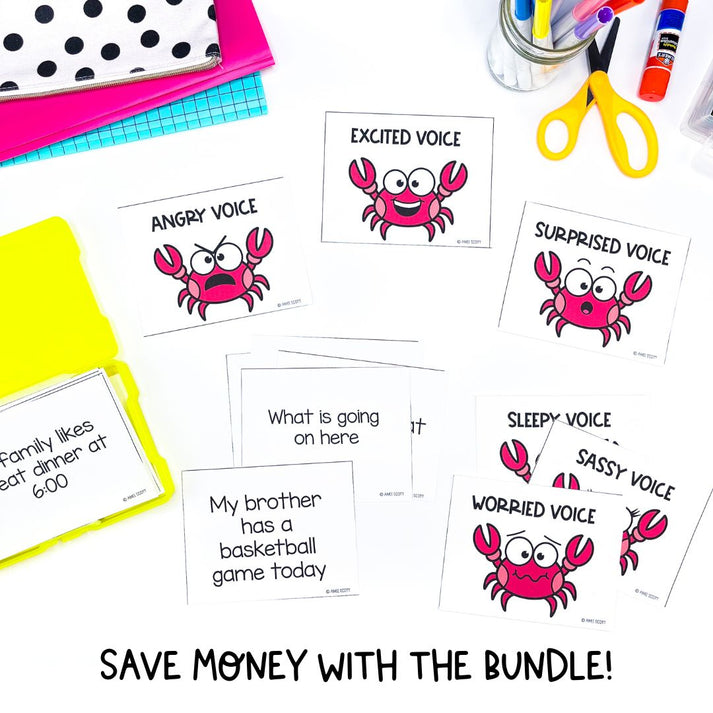 Crab Theme | Reading With Expression Game | Reading Comprehension ...