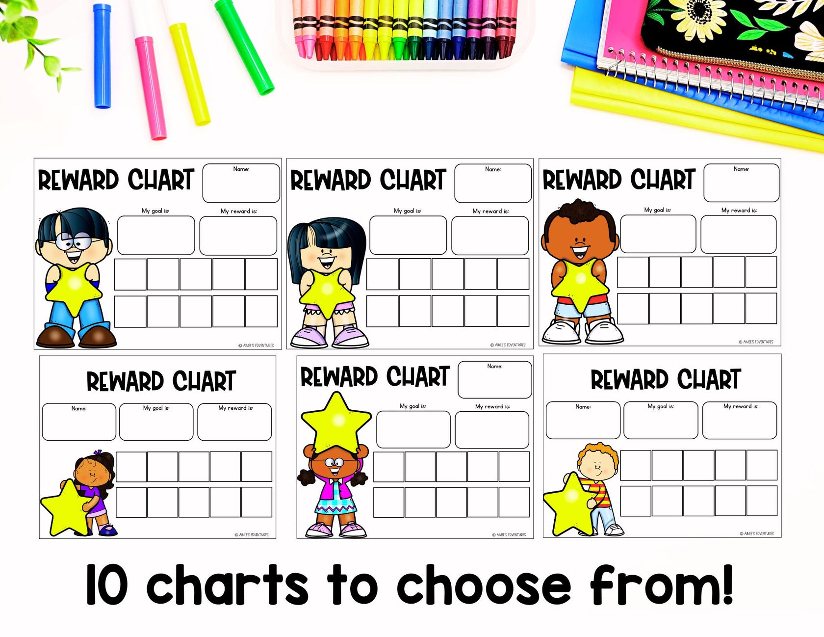 reward charts printable | classroom management | goal setting sheets s ...