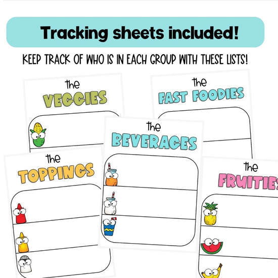 Small Group 2-6 Students BUNDLE | Partner Pairing Cards | Classroom Ma ...