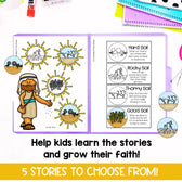 Sunday School Lessons | Parables Bible Study for Kids | File Folder Ga ...