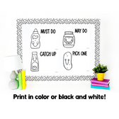 "I'm Done! Now What?" Fast Finishers Bulletin Board | Classroom Decor ...