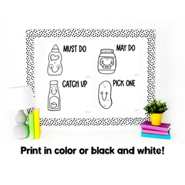 "I'm Done! Now What?" Fast Finishers Bulletin Board | Classroom Decor ...