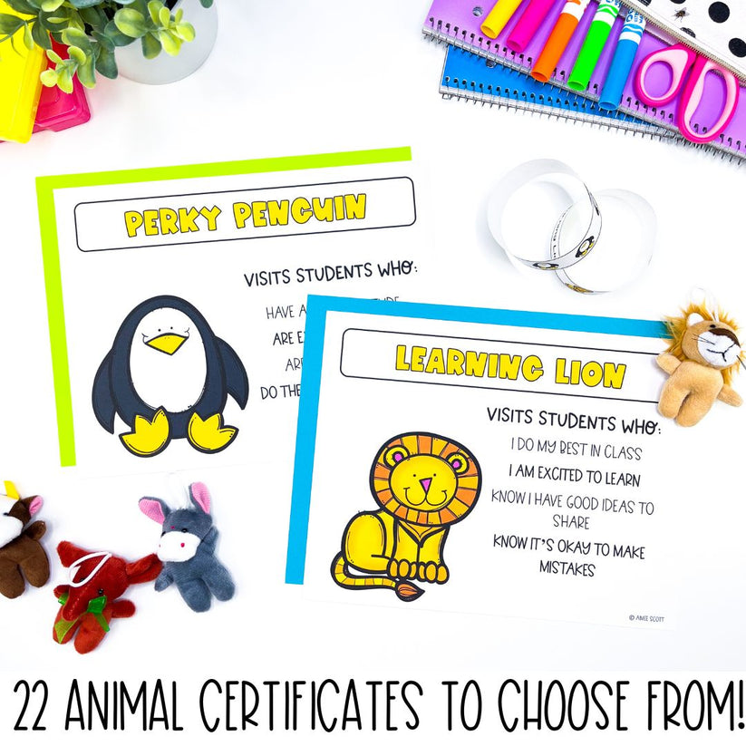 PBIS Pals | MEGA BUNDLE | Classroom Decor Behavior Management System ...