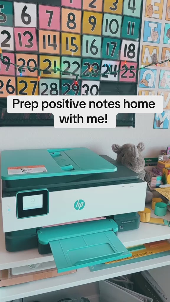 Positive Notes Home | Printable Templates with Seasonal Options ...