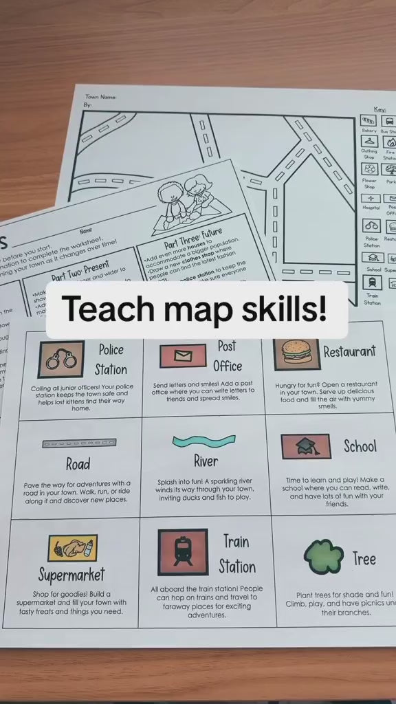 Map Skills Worksheets | Social Studies Activities – AimeesEdventuresLLC