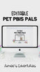 EDITABLE PBIS Pals | Classroom Decor | Pet Theme | Behavior Management ...