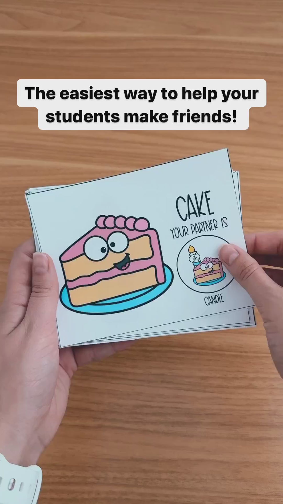 Things That Go Together Partner Pairing Cards | Classroom Management ...