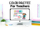 Color Palettes for Classroom Customization | Product Creation | Classr ...