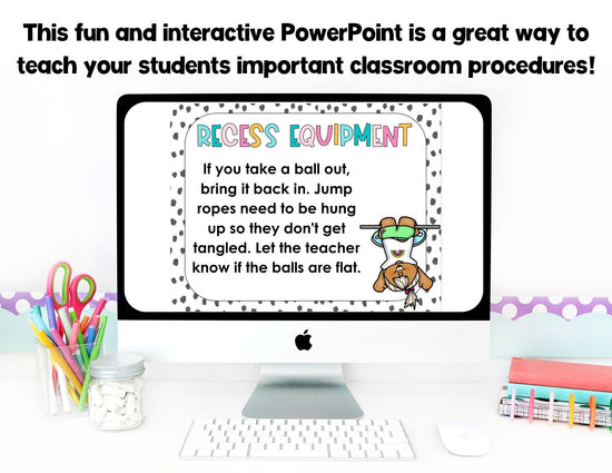 Back to School | Classroom Routines and Procedures Slides | EDITABLE P ...