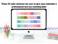 Color Palettes for Classroom Customization | Product Creation | Classr ...