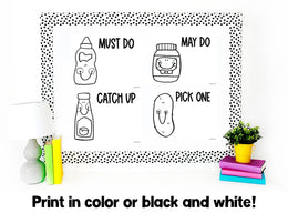 Fast Finisher Activities: Must Do, Catch Up, May Do, and Pick One | Cl ...